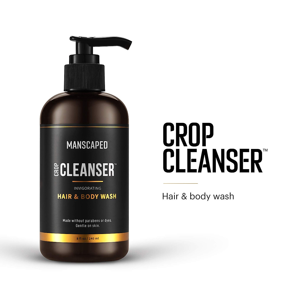 MANSCAPED Perfect Package 3.0 Kit Contains: The Lawn Mower 3.0 Electric Trimmer, Ball Deodorant, Body Wash, Performance Spray-on-Body Toner, Four Piece Luxury Nail Kit, Toiletry Bag, 3 Shaving Mats