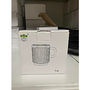 Yalucky Clear Iridescent Coffee Mug with Lid and Sakura Spoon Tea Cups Glass Mugs Pretty Cute Mug for Milk Latte Chocolate Juice Water for Women Men Birthday Christmas (white)