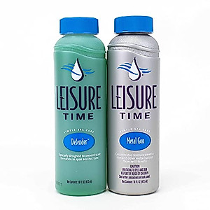 Leisure Time 45440A Metal Gon and Defender Spa and Hot Tub Care Set