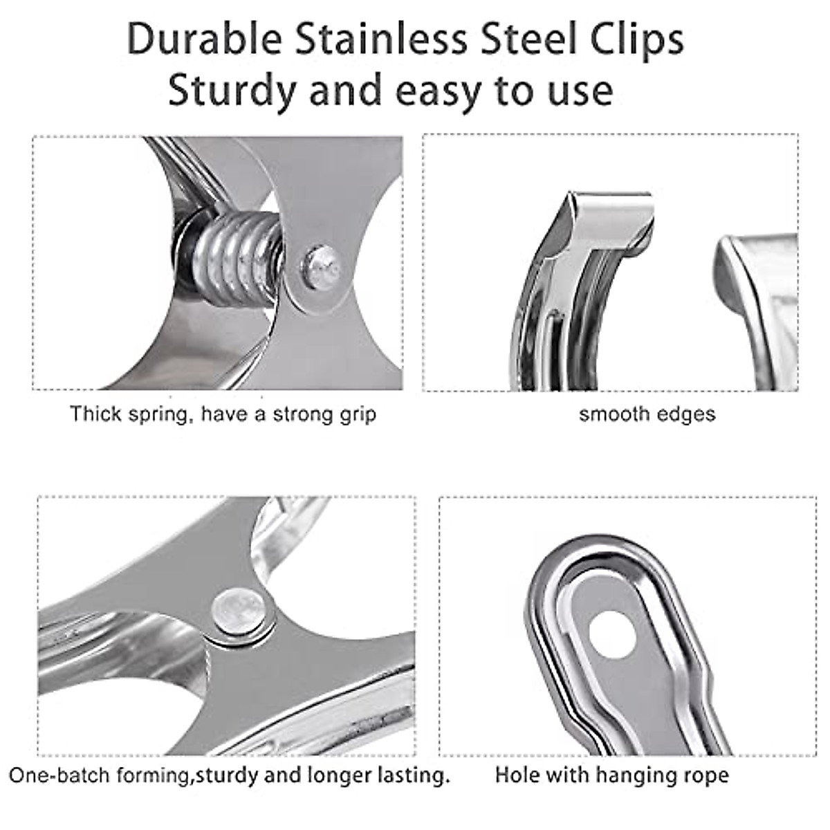 20Pack Greenhouse Clips, Hold Down the Plant Cover or Shade Cloth on Garden Hoops or Greenhouse Frame