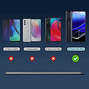 Stylus Pen for Moto G Stylus 2022 Touch Screen Pen Replacement for Motorola Moto G Stylus 5G (2022) All Verison Touch Stylus S Pen
