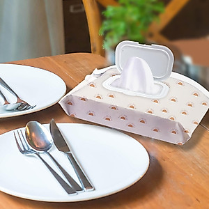 3 Pack Baby Wipes Dispenser，Baby Wipe Holder for Travel，Boho Wipes Container， Reusable Wet Wipes Pouch Portable refillable Wipe Holder for Travel