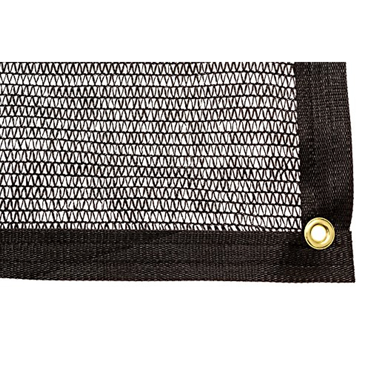 Be Cool Solutions 60% Black Outdoor Sun Shade Canopy: UV Protection Shade Cloth| Lightweight, Easy Setup Mesh Canopy Cover with Grommets| Sturdy, Durable Shade Fabric for Garden, Patio & Porch 12'x12'