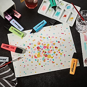 Highlighter - STABILO BOSS Original Arty - Wallet of 5 - Warm Colors