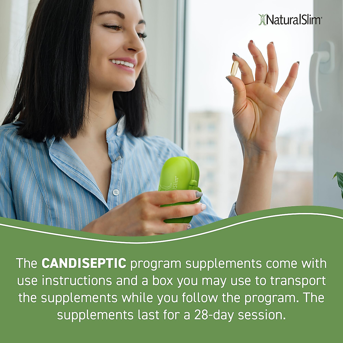 NaturalSlim Candiseptic Kit Capsules – Formulated by Frank Suarez (1 Pack)