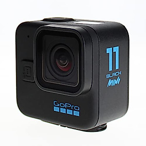 GoPro HERO11 (Hero 11) Black Mini - Waterproof Action Camera with 5.3K Ultra HD Video, 24.7MP Photos, 1/1.9" Image Sensor, Stabilization (CHDHF-111-TH) + 50-in-1 Accessory Kit + 64GB Card + More