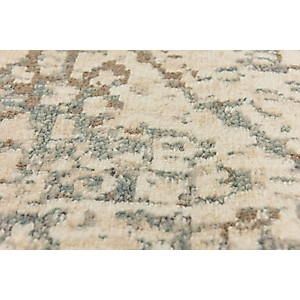 Unique Loom Tuareg Collection Area Rug - Sandstorm (9'x 12' 2" Rectangle, Multi/ Gray)