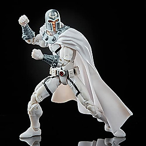 Marvel Hasbro Legends Series X-Men 6-inch Collectible Magneto Action Figure Toy, Premium Design and 2 Accessories, Ages 4 and Up, White