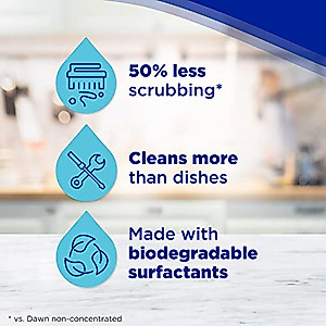 Dawn Dish Soap Ultra Dishwashing Liquid, Dish Soap Refill, Original Scent, 56 Fl Oz (Pack of 2)