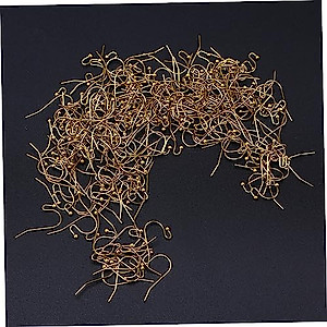 TEHAUX 200pc Earring Wire Hooks for Jewelry Making DIY Earrings Kit Beaded Studs Ear Hooks for Earrings Ear Plug Jewelry Accessories