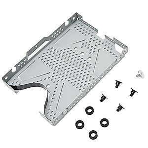 ASHATA Hard Disk Holder for PS4, Hard Disk Drive Mounting Bracket for PS4 Host Hard Disk Drive Caddy for PS4 Slim Console, Excellent Heat Dissipation