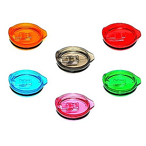 NorChill 20 oz Splash Resistant Stainless Steel Tumbler Lid, Orange