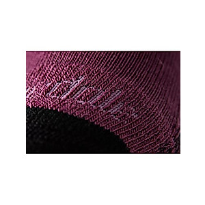 Bridgedale Women's Lightweight Boot Height - Merino Endurance Socks, Berry, Large