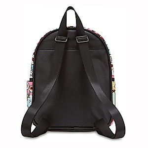 AI ACCESSORY INNOVATIONS Nickelodeon’s SpongeBob Square Pants All Over Print Faux Leather 10.5" White Women’s Mini Backpack Purse 2-Piece Set