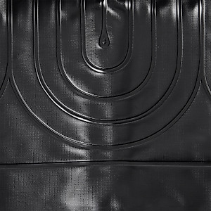 Intex 47'x47' Solar Pool Water Heater Mat for 8,000 Gallon Above Ground Swimming Pool with Hose Attachment 2 Adaptors and Bypass Valve, Black (3-Pack)