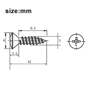 MAXCHEER 150Pack Guitar & Bass Pickguard Screws for Strat & Tele (Mixed Color 150 Pack)