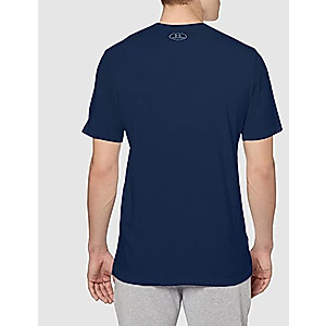 Under Armour Men's UA Sportstyle Logo Short Sleeve MD Navy