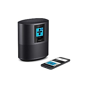 Bose Home Speaker 500: Smart Bluetooth Speaker with Alexa Voice Control Built-In, Black (Renewed)