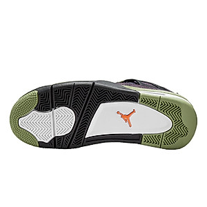 Jordan Women's 4 Retro shoe, Canyon Purple/Anthracite-allig, 7