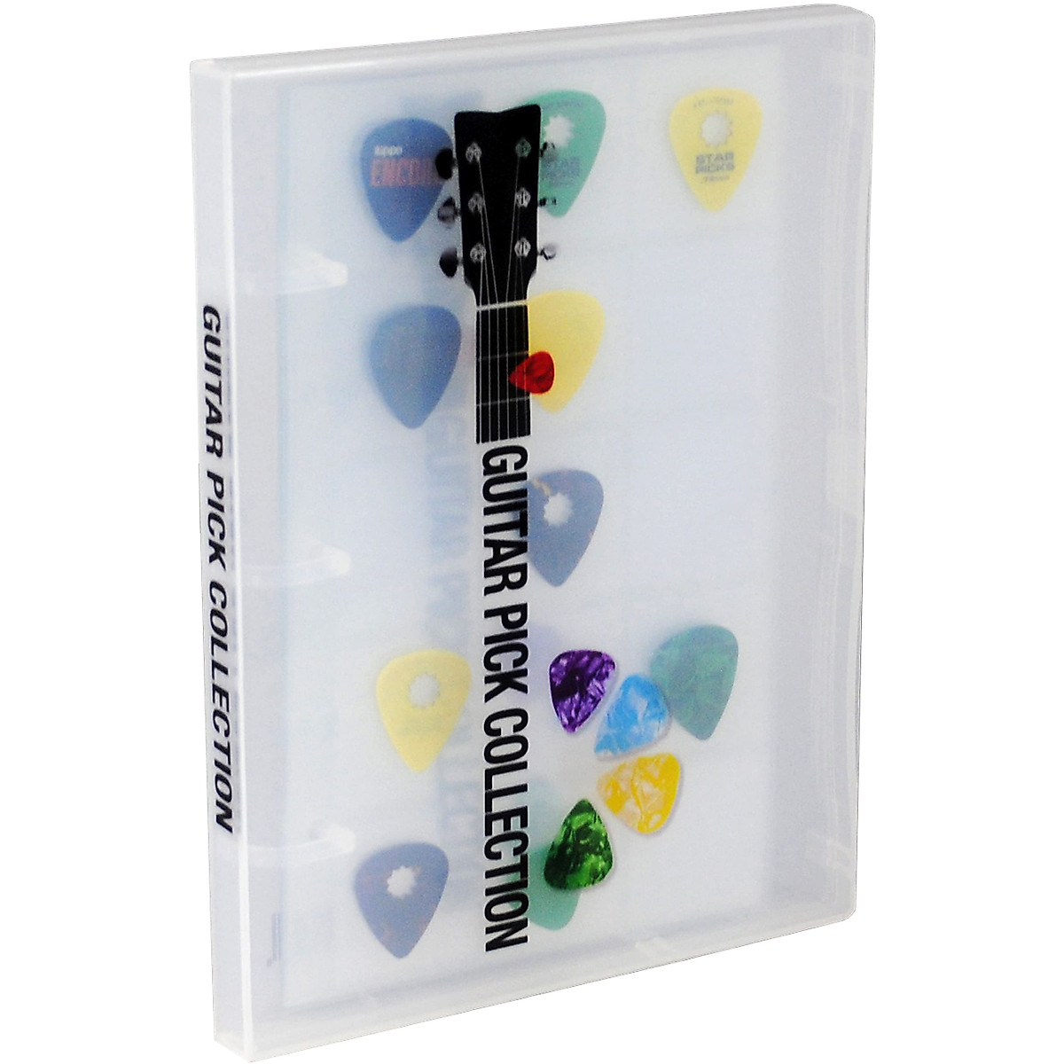 UniKeep Guitar Pick Collection Kit - Holds 225 Picks - Clear Case