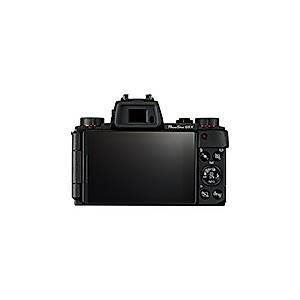 Canon PowerShot G5 X Digital Camera w/ 1 Inch Sensor and Built-in viewfinder - Wi-Fi & NFC Enabled (Black)
