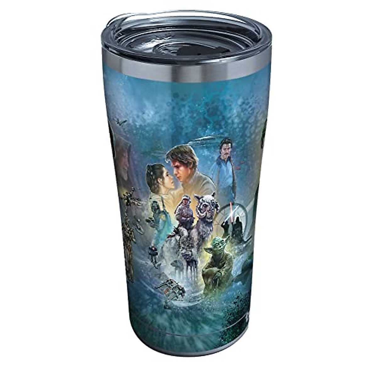Tervis Disney Star Wars Celebration Triple Walled Insulated Tumbler Travel Cup Keeps Drinks Cold & Hot, 20oz Legacy, Stainless Steel, 1 Count (Pack of 1)
