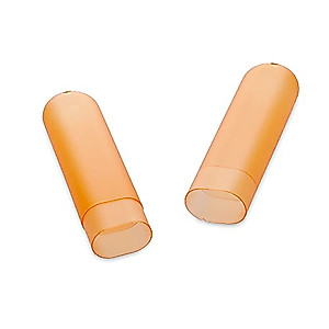 kwmobile Toothbrush Holder Travel Cases - Set of 3 Portable Plastic Tooth Brush Case Containers for Storage and Traveling - Yellow/Orange/Green