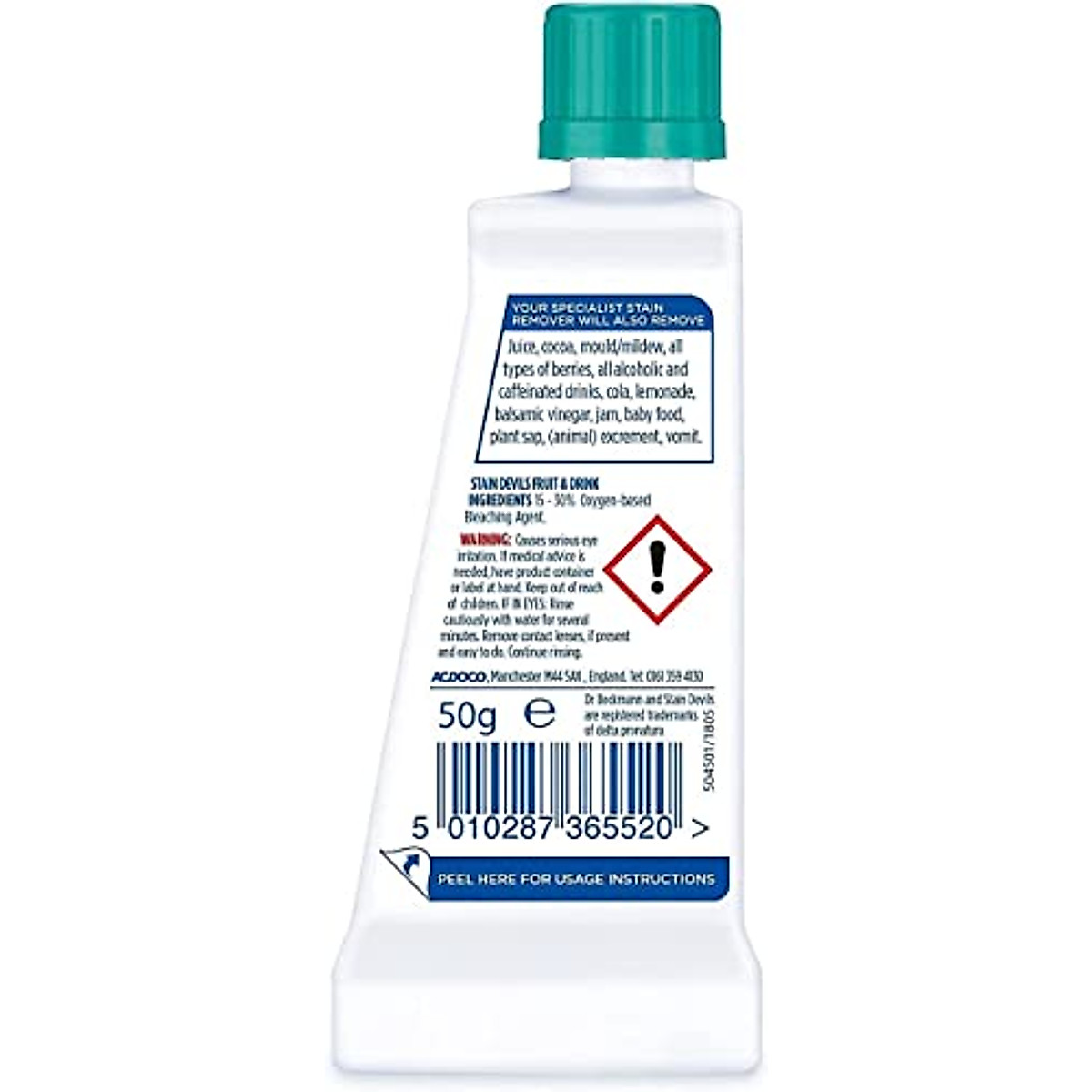 Dr. Beckmann STAIN DEVIL FRUIT & DRINK, White, 50 i (6562)