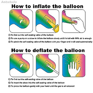 40 Inch Rainbow Gradient Number Foil Balloons With Detachable Gold Crown,Large Size Number 9 Mylar Helium Balloons For 9th Birthday Party Wedding Anniversary Celebration Decoration Supplies (9)