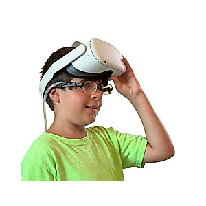 Eliminate Lens Fogging Wearing Glasses with Oculus Headset. Works with All Oculus Models and Other VR Headsets. No Additional Hardware Needed.