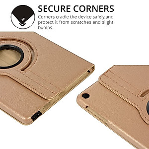 YEDUZN Rotating Case Compatible with Samsung Galaxy Tab A8 10.5 SM-X200 A7 T500 A 10.1 T510 T580 S6 Lite 10.4 P610 Tablet Cover (Color : Pink, Size : for S6 Lite 10.4 SM-P610)