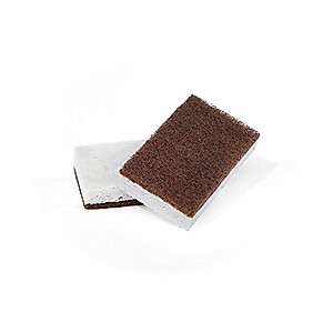 Full Circle Kitchen Sink Set - Ceramic Organizer with Be Good Dish Brush and In a Nutshell Scrubbing Sponges