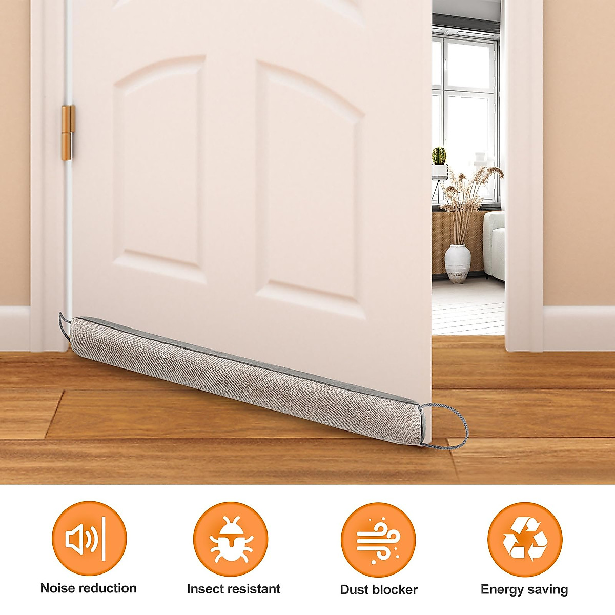 Dosptruy NMD 36in Beige Door Draft Stopper