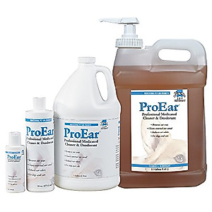 Top Performance ProEar Professional Medicated Ear Cleaners — Versatile and Effective Solution for Cleaning Dog and Cat Ears, 16 oz.