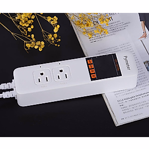 Temperature and Humidity Controller Reptile Mushroom Greenhouse Thermostat Pre Wired Dual Controlled Outlets Heater Fridge Humidifier Dehumidifier