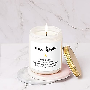 Housewarming Gifts, Housewarming Gifts for New Home, House - New Home Gifts for Home, Housewarming Gifts for Women, Men - Moving Away Gifts, Mothers Day Gifts, 7 oz Lavender Scented Candle
