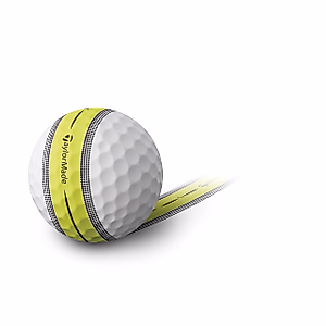 TaylorMade Unisex's Tour Response Stripe Golf Ball, One Size