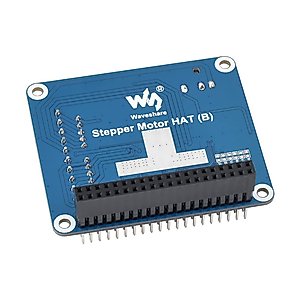 Coolwell HRB8825 Stepper Motor HAT Compatible Raspberry Pi Series Board/Jetson Nano, Drives Two Stepper Motors, 6 Available Microstepping Modes