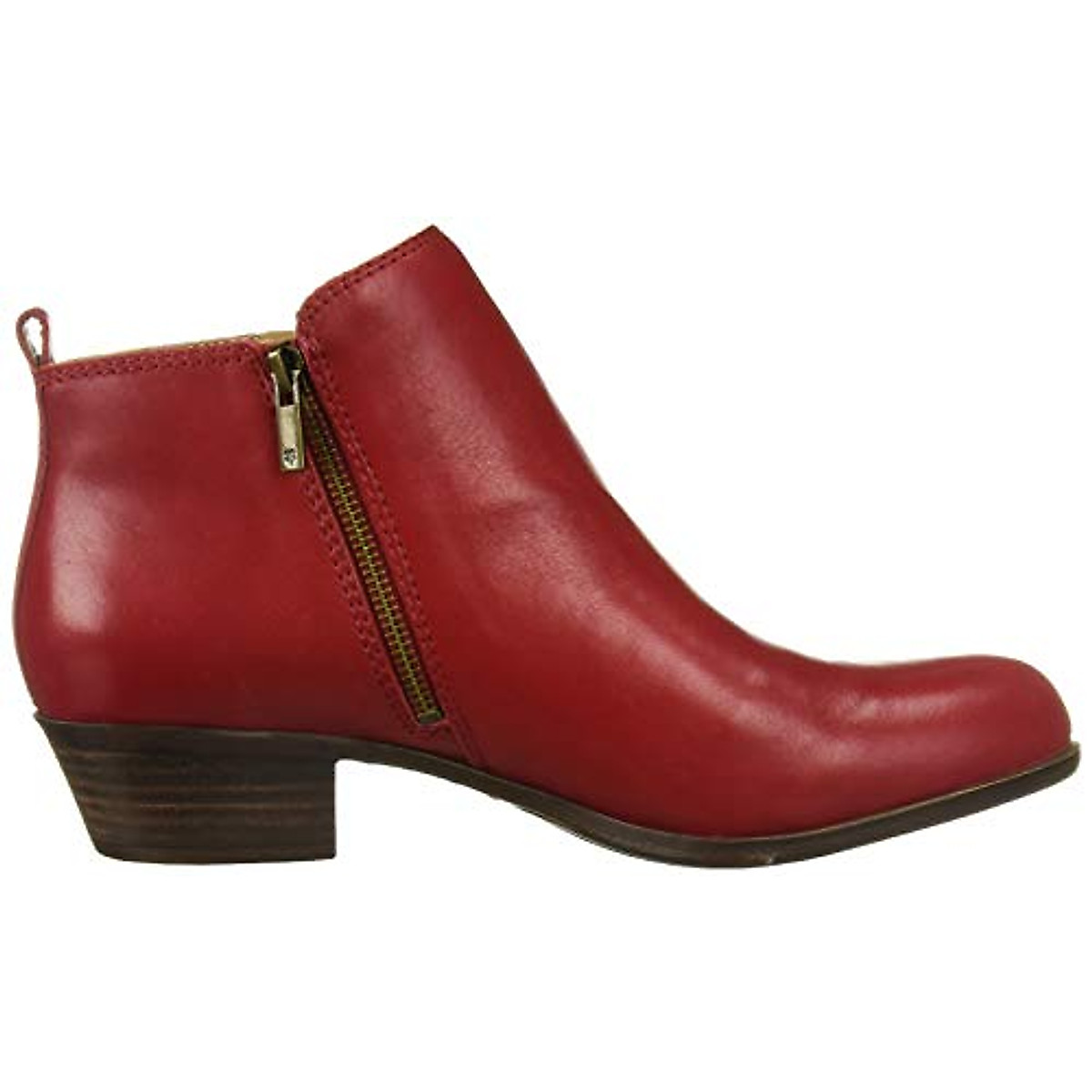 Lucky Brand Women's Basel Ankle Bootie, Garnet, 10