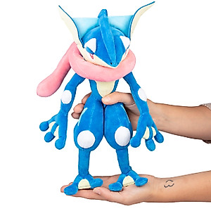 Pokémon 12" Large Greninja Plush - Officially Licensed - Quality & Soft Stuffed Animal Toy - Add Greninja to Your Collection! - Great Gift for Kids, Boys, Girls & Fans of Pokemon