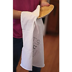 Tea Towels Cotton 100% Christian Gifts for Women Dish Drying Decorative Kitchen Towels, Farmhouse Hand Towel White Flour Dishes Bread Cloth. and Black 012021