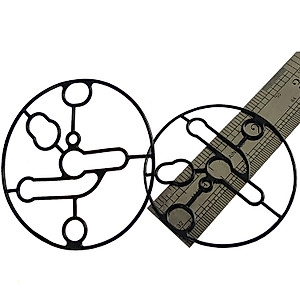 HRuiRed 3pcs Float Bowl Gasket for 695426 Nikki Carburetor Overhaul Troy-Bilt Toro Lawn Mower