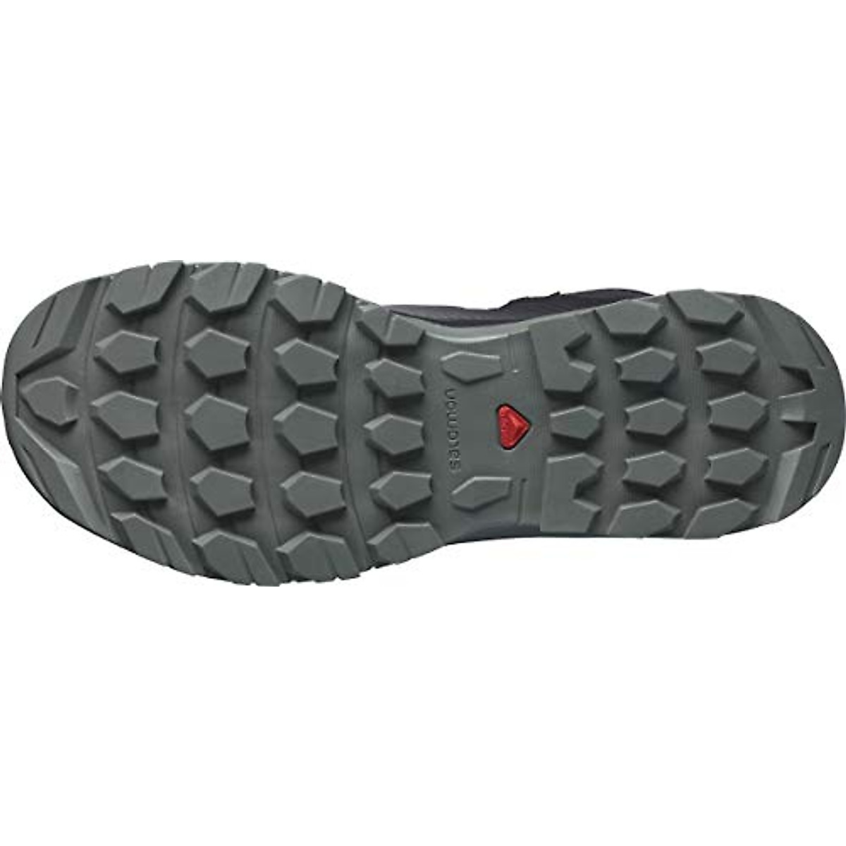 Salomon VAYA MID Gore-TEX Hiking Boots for Women, Stormy Weather/Black/Trooper, 5