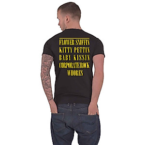 Nirvana T Shirt Flower Sniffin Band Logo Nevermind Official Mens Black Size XXXXXL