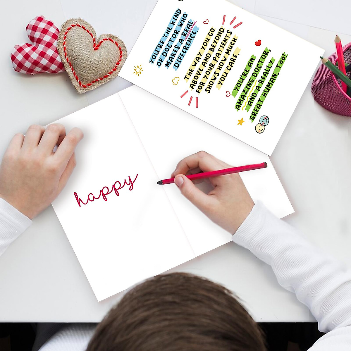 MQMRYeto Thank You Card For Doctor, Doctor Appreciation Card,Thank You Medical Gift Card, Doctor Birthday Card, Doctor Farewell Leaving Retirement Card