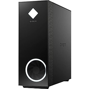 Latest HP OMEN 30L Gaming Desktop | AMD Ryzen 5 5600G 6-Core | AMD Radeon RX 6600 XT 8GB | 32GB DDR4 1TB SSD 2TB HDD | WiFi | BT | USB-C | Tempered Glass Side Panel | Win11 Home