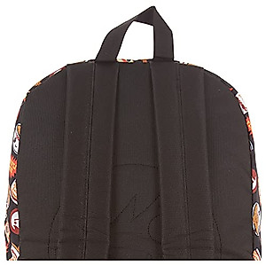 Maruchan Cup Noodles Allover Backpack Ramen Noodles Happiness in a Cup Bookbag - Knapsack for All (Black)