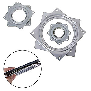 Square Lazy Susan 360° Rotating Rolling Bearing Turntable 300 lbs Bearings Plate