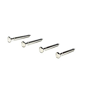 Red Dirt Derby Pinewood Car Machined, Polished and Grooved Axles - (4 Axles) - Groove Plus Angled Head Reduces Friction While Increased Diameter Reduces Wheel Wobble thereby Increasing Speed