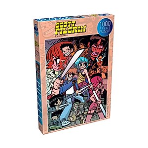 Scott Pilgrim Puzzles #4 Colorful Collage